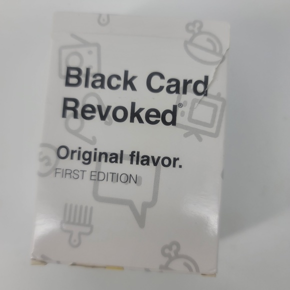 Cards for all Game | Toys | Black Card Revoked Original Flavor Party Card Game First Edition ...
